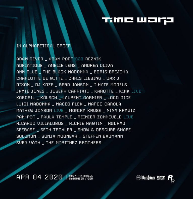 Time Warp 2020: Line-Up komplett - Loop Rituals